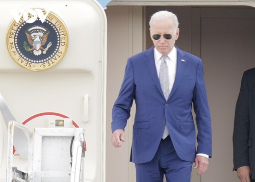President Joe Biden arrives in Hanoi for a State visit to Vietnam
