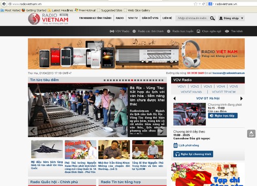 VOV launches www.radiovietnam.vn