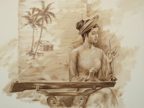 « Dan bau », le monocorde des Vietnamiens